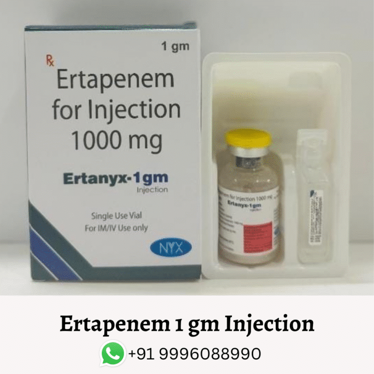 Ertapenem 1 Gm Injection: Price, Benefits And Side Effects